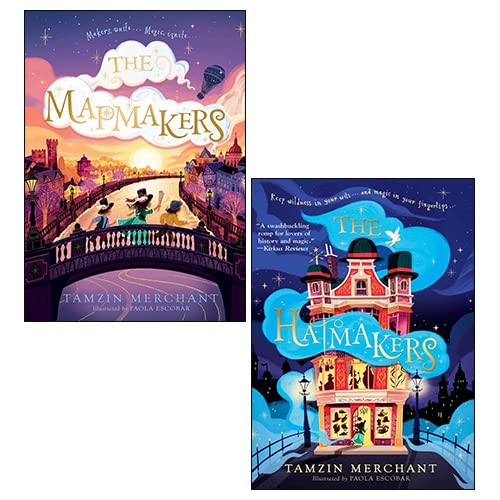 Amazon.com: The Hatmakers, The Mapmakers By Tamzin Merchant 2 Books ...