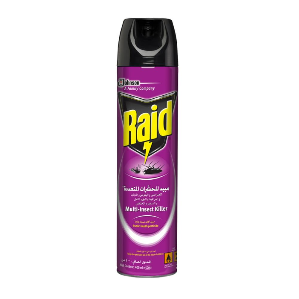 Raid Multi Insect Killer Spray for Home - Powerful Formula Against ...