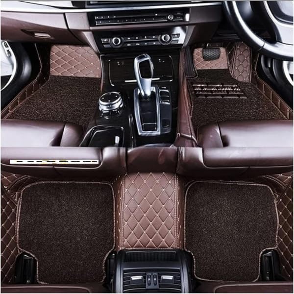 7D Car Mat for Tata Harrier EV Model (2024-2025) | 7D Premium Faux ...