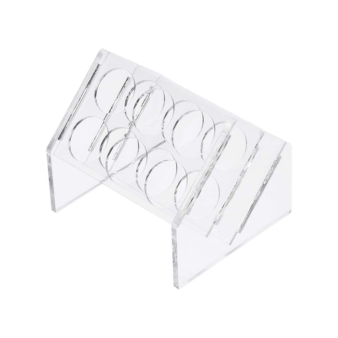 uxcell Slant Rack Acrylic Test Tube Holder 6 Wells for 50ml Centrifuge ...