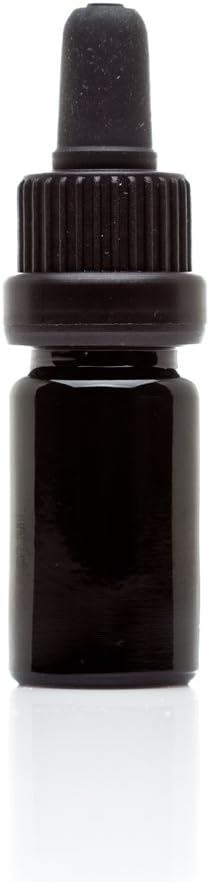 Amazon.com: Infinity Jars 10 Ml (.34 fl oz) Black Ultraviolet Glass ...