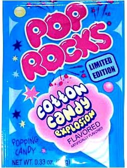 Amazon.com : Pop Rocks 18 Packs Cotton Candy : Hard Candy : Grocery ...