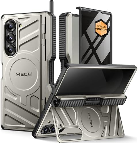 Amazon.com: TONGATE Magnetic for Z Fold 6 Case with S Pen Holder & Stand, [Compatible with ...