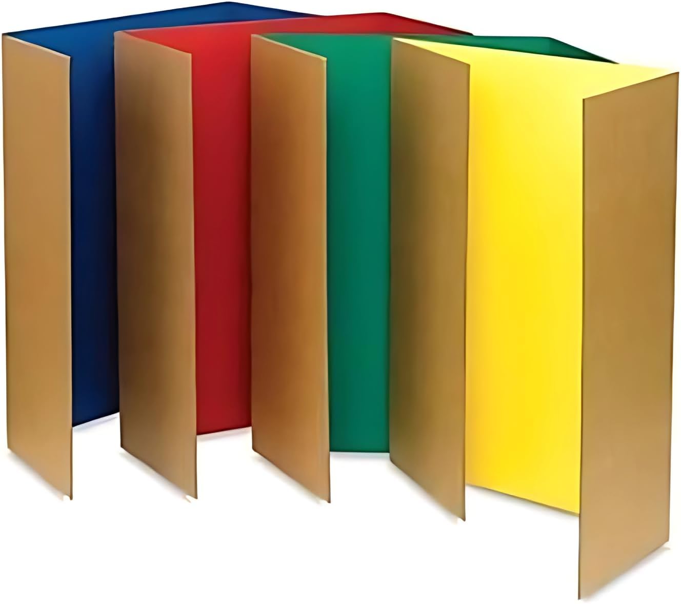 Hawksbill Colored Tri-Fold Display Boards Ideal for Presentations ...