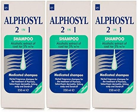 Alphosyl 2 In 1 Shampoo 250ml x 3 : Amazon.co.uk: Beauty