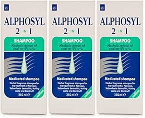 Alphosyl 2 In 1 Shampoo 250ml x 3 : Amazon.co.uk: Beauty