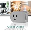 GE Grounded On/Off Power Switch, Plug-In, Energy Efficient, Space ...