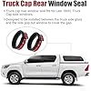 Amazon.com: Truck Window Rubber Seal Strip Gap Hider for LEER 100XL ...