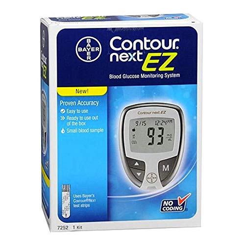 Snapklik.com : Contour Next EZ Blood Glucose Monitoring System Kit - 1 Each