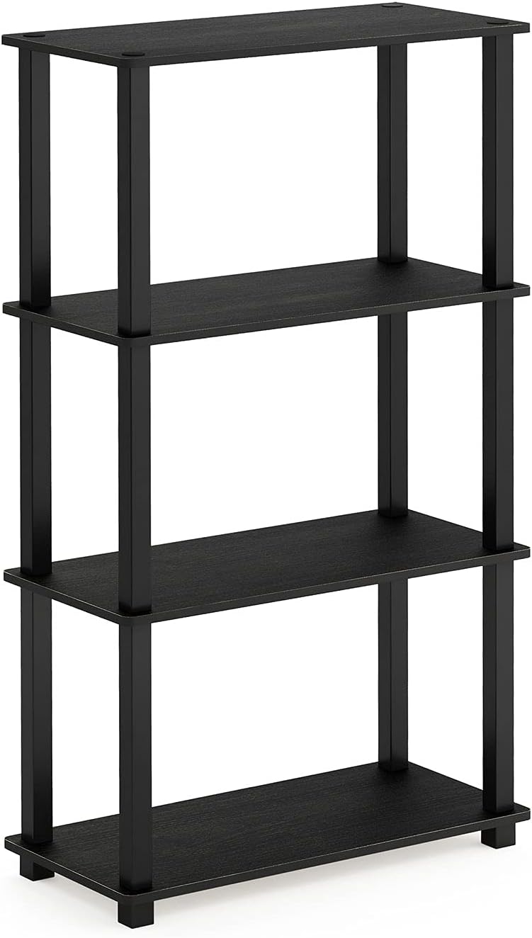 Amazon.com: 5 Tier Plastic Storage Shelves - Storage Rack, Shelving ...