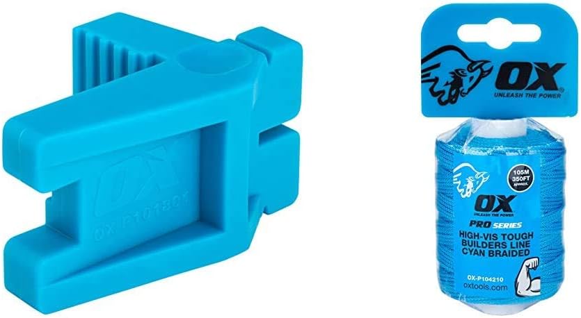 OX Tools Bricklaying Line & Block Set 5 pc : Amazon.co.uk: DIY & Tools