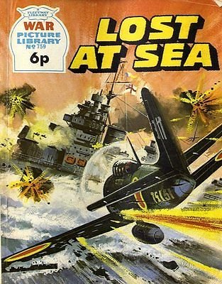 ORIGINAL WAR PICTURE LIBRARY COMIC #759 LOST AT SEA: Amazon.co.uk: Books