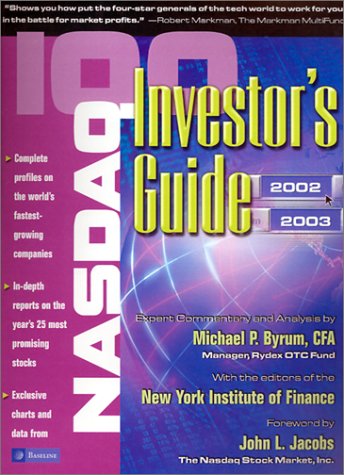 NASDAQ-100 Investor's Guide 2002-2003: Byrum, Michael P.: 9780735203228 ...