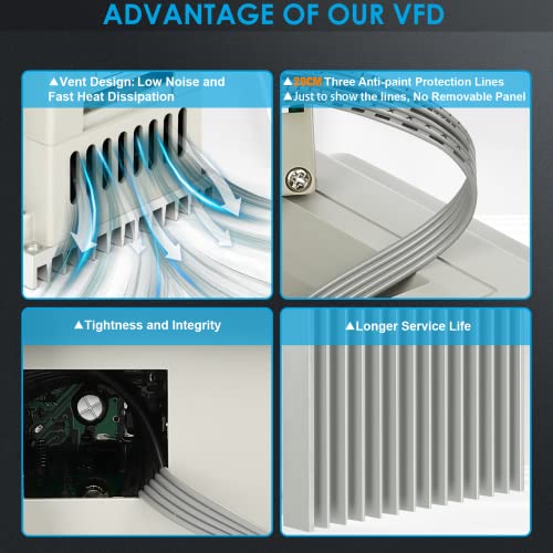 Xcfdp Ac 220v075kw 1hp Variable Frequency Drive5a Vfd 5876