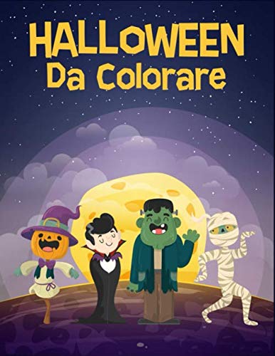 Halloween da Colorare: Libro da colorare di Halloween per bambini ...