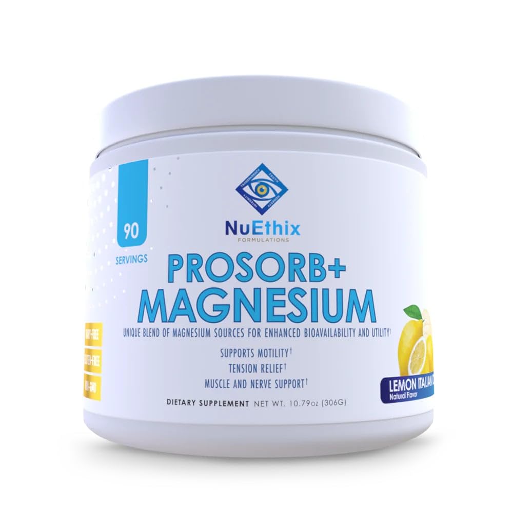 Amazon.com: NuEthix Formulations Prosorb+ Magnesium Dietary Supplement ...