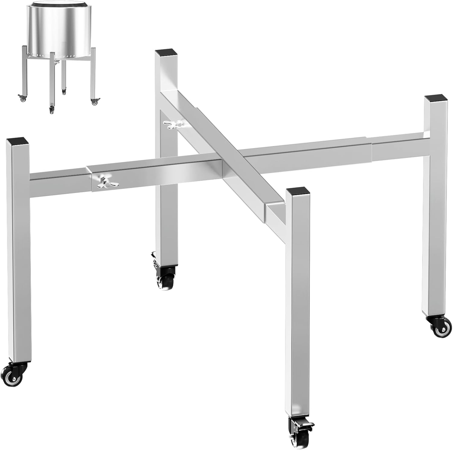 Amazon.com : 15-27 inch Firepit Stand, FirePit Stand for Solo Stove ...