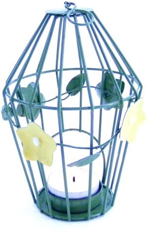 Amazon.com: Bird cage tea light lantern - Green : Everything Else