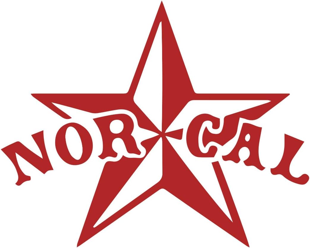 Amazon.com: Nor California Sticker Vinyl Decal Notebook Car Window ...