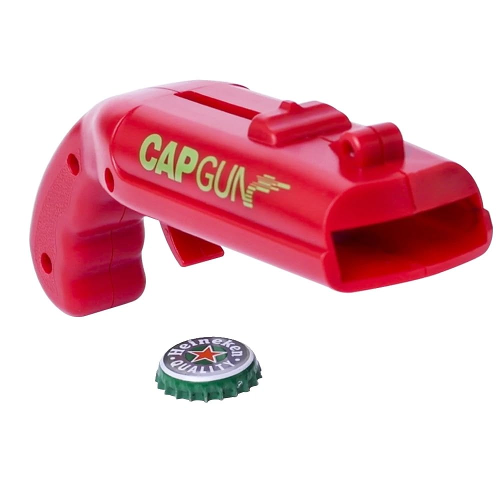 Amazon.com: Cap Gun Bottle Opener, Launcher Shooter Bottle Opener for ...
