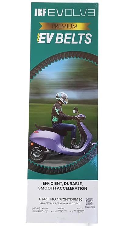 Ola s1 pro gen 2 belt JKF EVOLVE EV BELT for electric scooter : Amazon.in: Car & Motorbike
