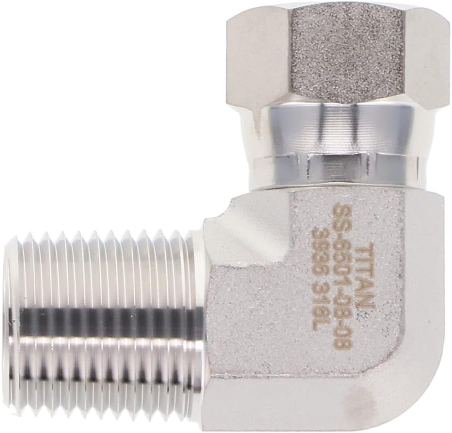 Amazon.com: HYDRAULICS DIRECT | 90° Elbow 1" NPTF Male x 1" JIC (1 5/16 ...