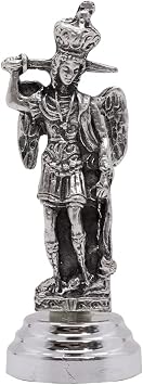 Amazon.com: VILLAGE GIFT IMPORTERS Saint Michael The Archangel Auto ...