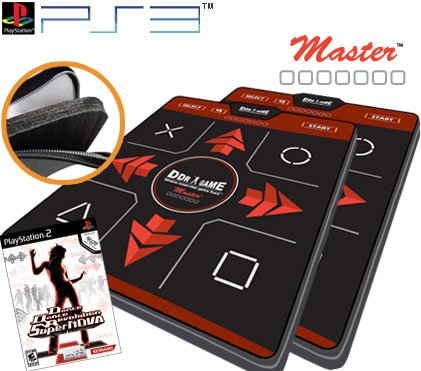 Amazon.com: 2 x Dance Dance Revolution Ultra Sensitive Master Super ...