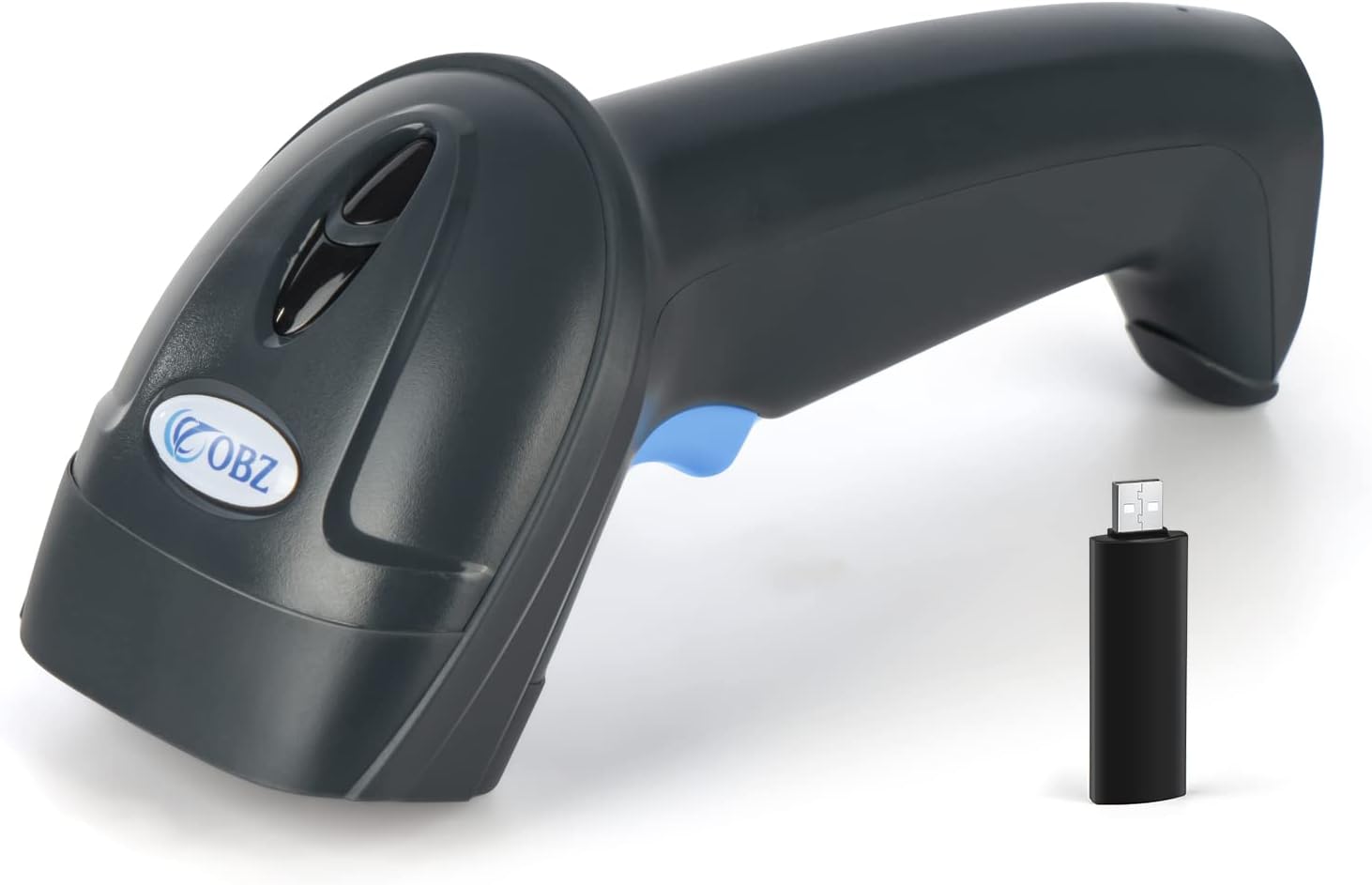Amazon.com : OBZ Wireless Barcode Scanner USB Cordless 1D Laser Barcode ...