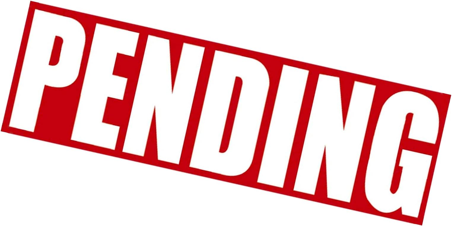 Amazon.com : Pending Sign for Estate Rider - Reusable Magnetic and ...