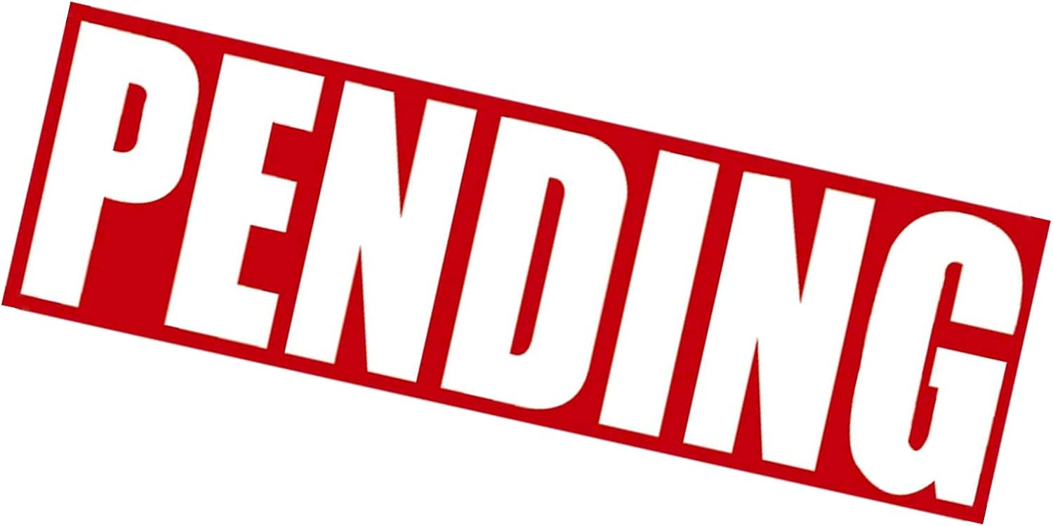 Amazon.com : Pending Sign for Estate Rider - Reusable Magnetic and ...