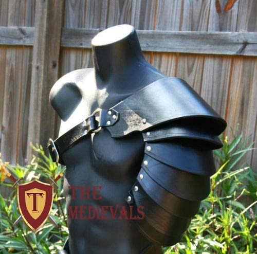 Buy The Medieval Shop Spaulder Armor SCA Articulated Pauldron Cosplay ...
