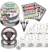 Amazon.com: Deorfuy Driver License Birthday Party Decorations - 14PCS ...