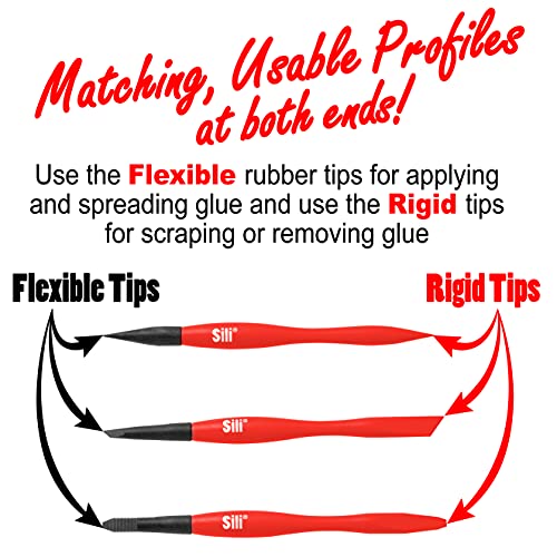 Snapklik.com : Sili Micro Glue Brush Applicator 3 Pack