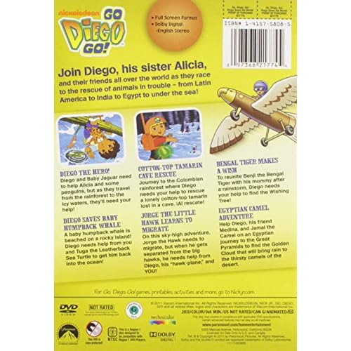 Go, Diego, Go!: Diego Saves the World DVD - Price comparison