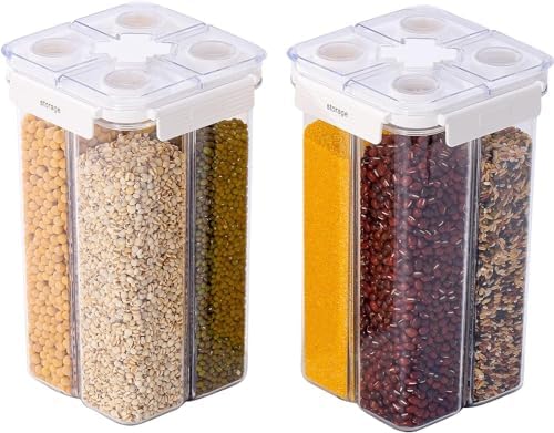 Amazon.com: Chef's Path Customizable Airtight Pantry Storage Containers ...