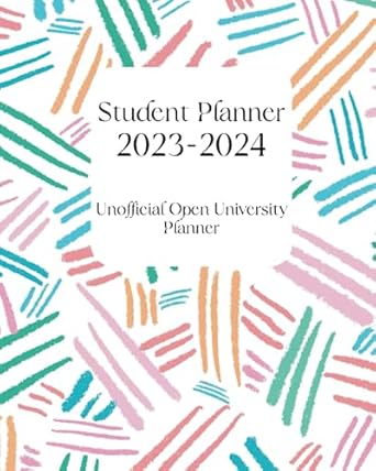 The Unofficial Open University Planner for 2023-2024 - Weekly Planner ...