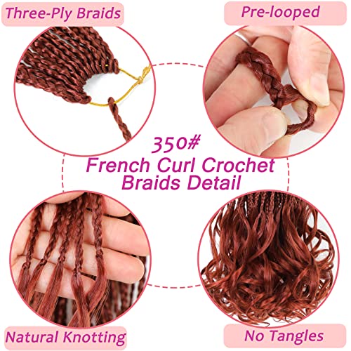 Snapklik.com : French Curl Crochet Braids Hair-Boho Goddess Box Braids ...