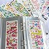 Amazon.com: Clear Sticker Storage Album Sticker Organizer Storage ...