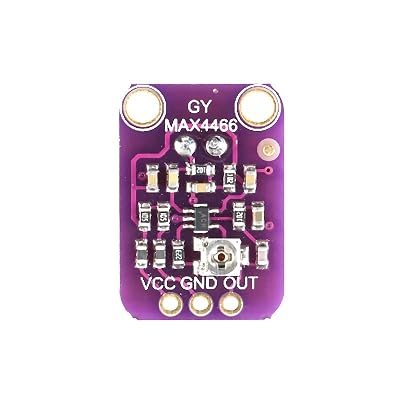 DIY Audio Amplifier Electret Mic Breakout Board 2-Pack MAX4466 Electret ...