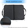 Amazon.com: Foldable Gel Seat Cushion for Travel - Portable Cushion for ...