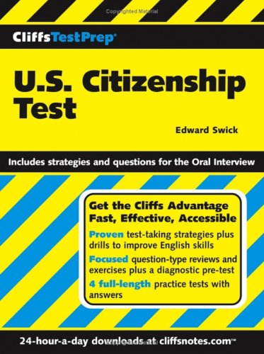 Amazon.com: CliffsTestPrep U.S. Citizenship Test: Swick, Edward: Books