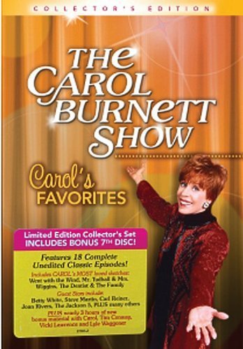Amazon.com: Carol Burnett: Carol's Favorites Limited Edition (7 DVD ...