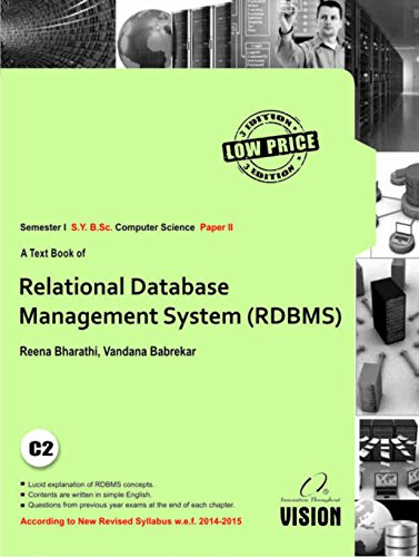 Buy Relational Database Management System (RDBMS) Book Online at Low ...