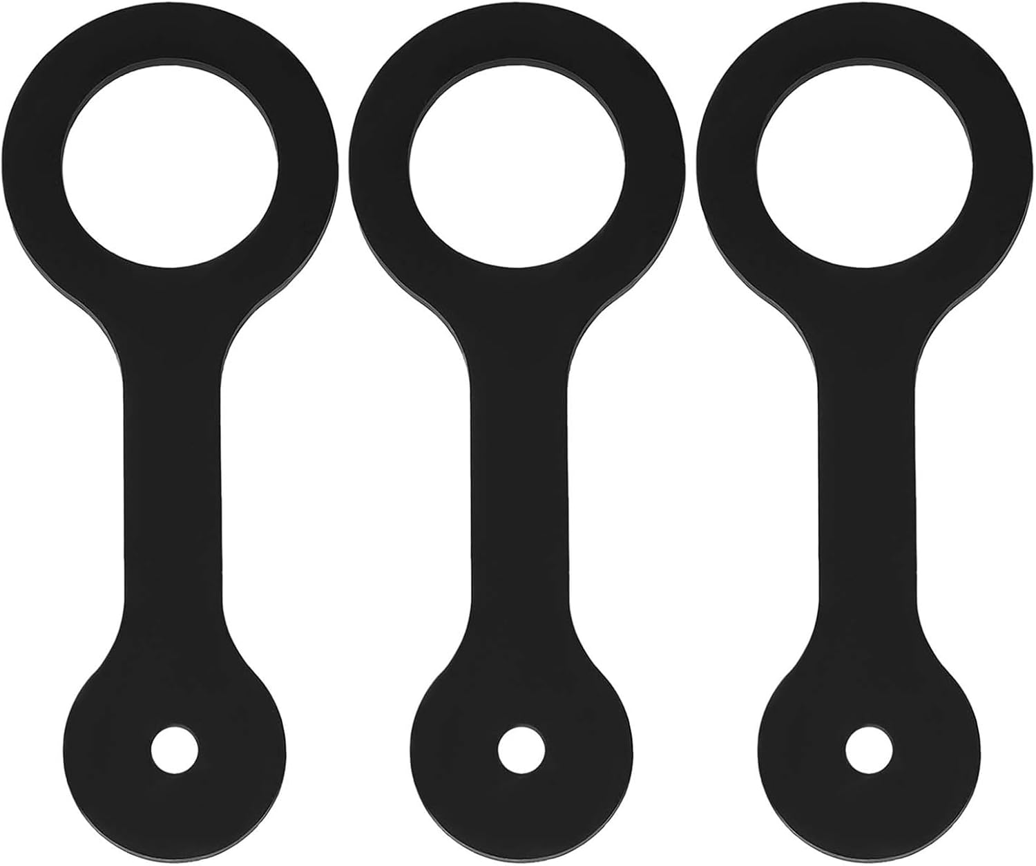 Amazon.com: Ansoufien RV Shower Door Travel Latch Strap 3PCS, Black ...