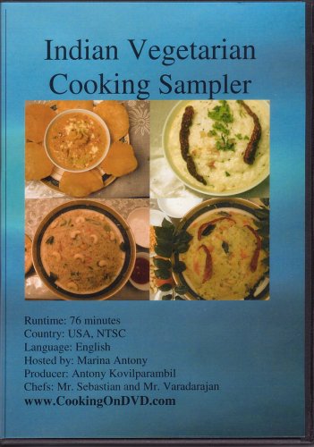 Amazon.com: Indian Vegetarian Cooking Sampler : Marina Antony, Antony ...