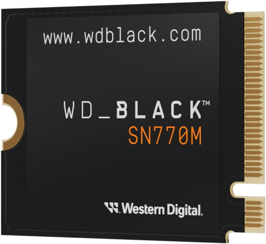 Amazon.com: WD_Black SN770M 500GB M.2 2230 NVMe SSD for Gaming Devices ...