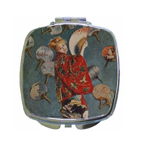 Amazon.com: Camille In Japanese Dress By Claude Monet Compact Mirror ...