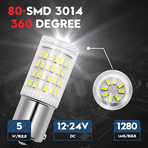 Snapklik.com : VEHICODE 1156 1141 LED Bulb RV Interior Daylight White ...