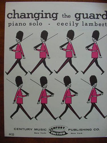 Changing the Guard Piano Solo: Cecily Lambert: Amazon.com: Books